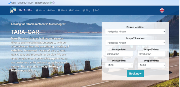 Tara-Car Launches New Website For Season 2021 - ExPressRelease UK